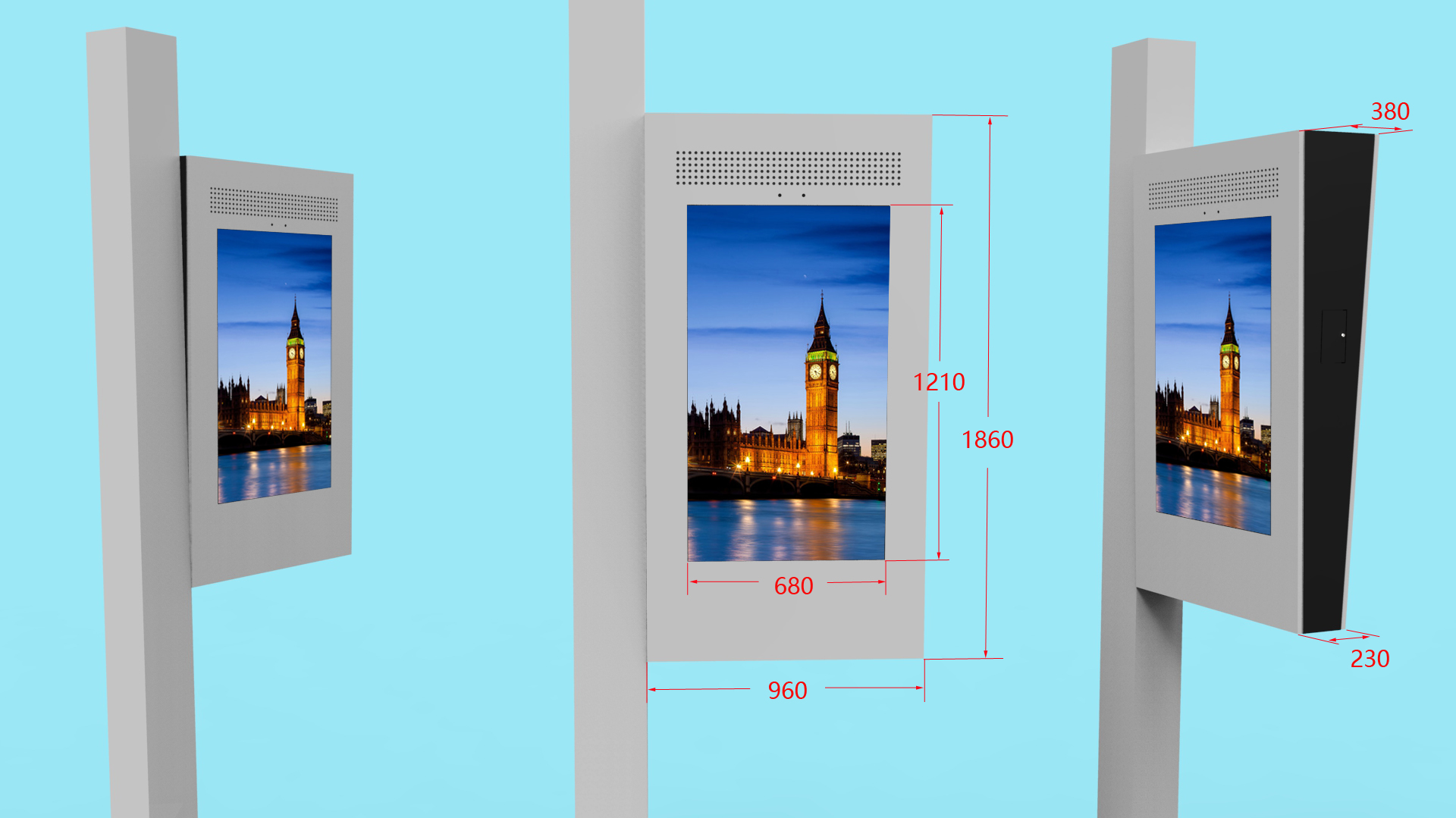 Outdoor digital signage – Hopkins